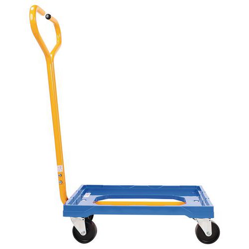 ABS Dolly With Handle For Moving Euro Containers/Boxes - Manutan Expert ...