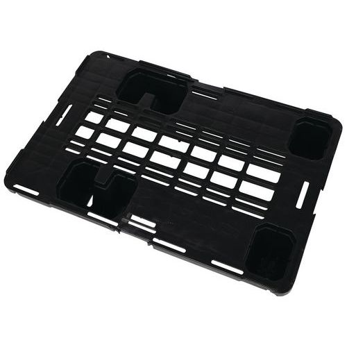 Stackable Lightweight Recycled Mini Pallet - Manutan