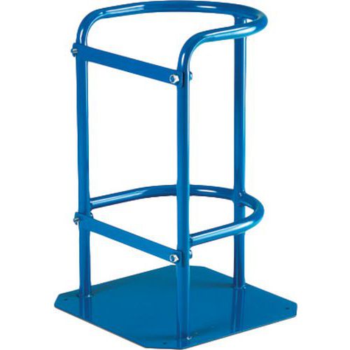 Gas Cylinder Storage Stand With Hinge Latch | HSE Safety | Manutan UK