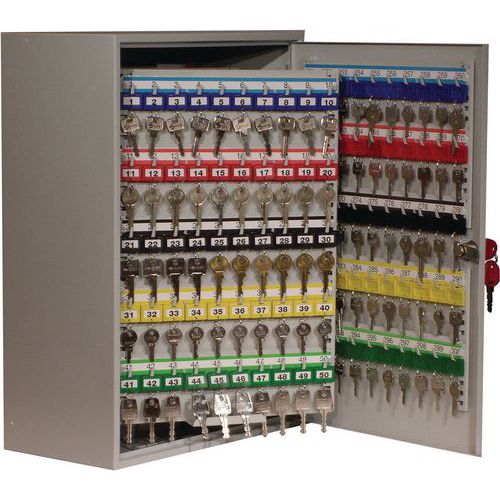 Standard Key Cabinet with Key Lock - Manutan.co.uk