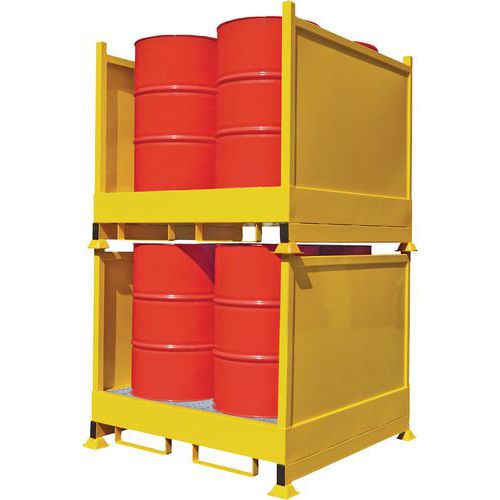 Stackable Drum Storage Pallets | Drum & Cylinder | Manutan UK