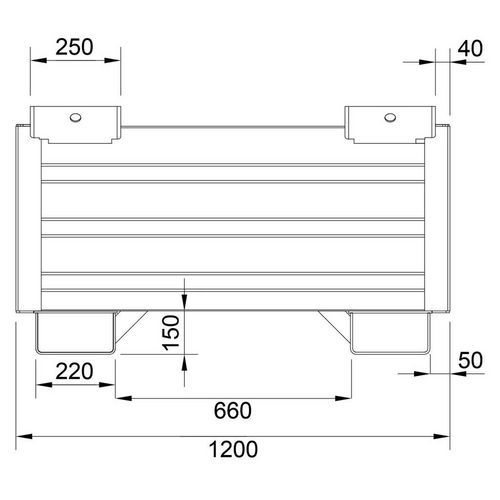 Sheeted Stillage with Forklift Guides - Kruizinga - Manutan.co.uk