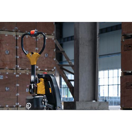 Compact Fully Electric Pallet Truck - Heavy Duty 1500kg - Lithium Ion ...