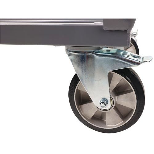 Mobile Pallet Trolley - 500-1200kg Capacity Dolly - Manutan Expert ...