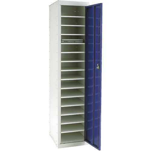 LinkLockers Laptop Storage Locker - Metal Build with 15 Compartments ...