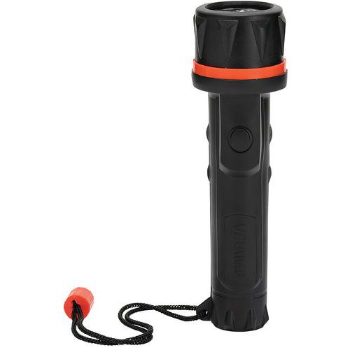 Unbreakable rubber torch, 3 LEDs - Manutan.co.uk