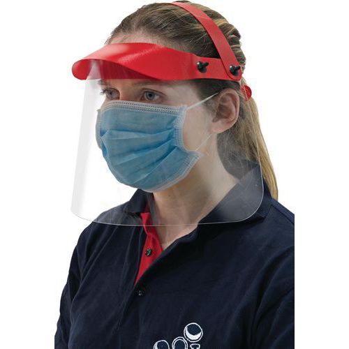 Reusable Full Face Shield with Brow Guard | Pack of 36 | Social Distancing