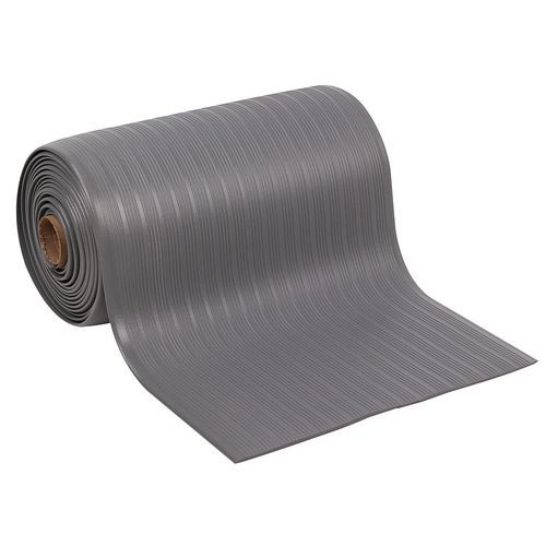 Anti-fatigue ergonomic mat - Ribbed surface - Per roll - Manutan Expert ...