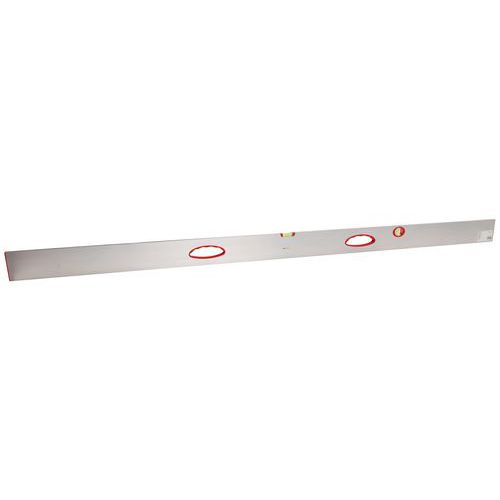 Spirit level 2 m Manutan Expert