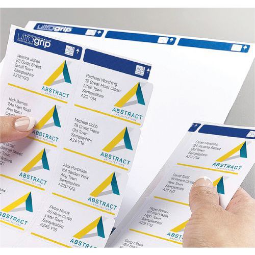 Ultragrip address label | Laser printing | Manutan UK