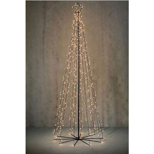 Illuminated Christmas tree with timer and remote control - Manutan.co.uk