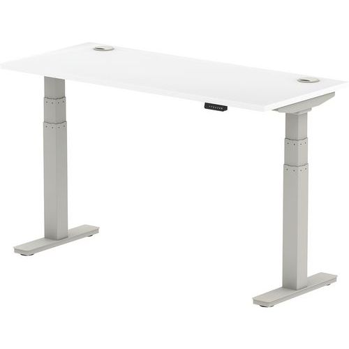 Electronic Height Adjustable Desk & Cable Port | Ergonomic Office Desk