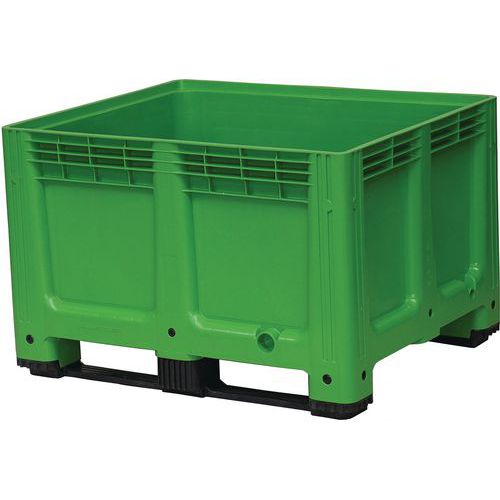 Plastic Pallet Boxes With Solid Sides - Manutan.co.uk