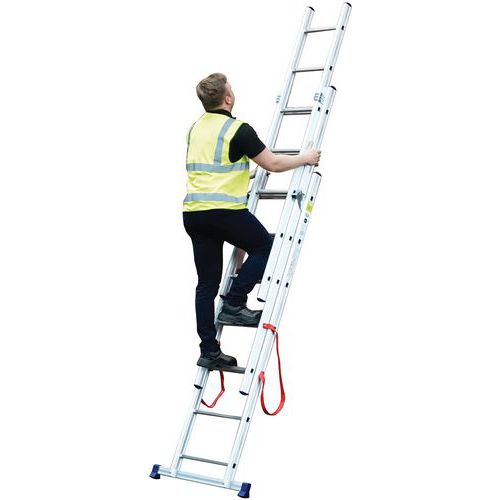 Combination Step Ladder | Extended/Telescopic Ladders | Manutan UK