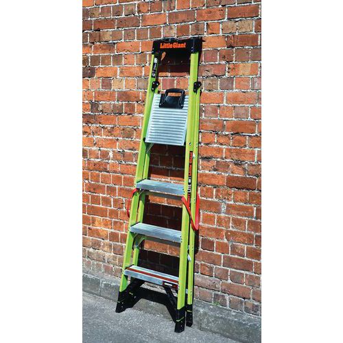 Extra Lightweight Platform Fibreglass Step Ladders From Little Giant ...