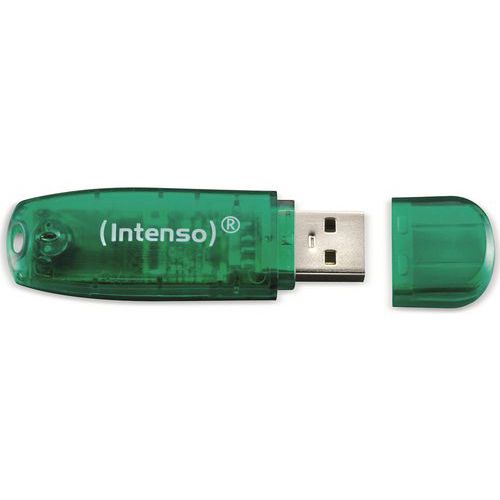 Rainbow Line USB 2.0 stick - Intenso - Manutan.co.uk