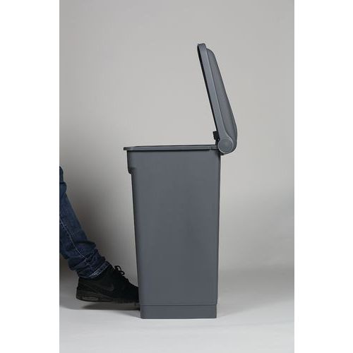 Plastic Pedal Bin - Food Waste - 70-Litre Capacity - Manutan Expert - Manutan.co.uk