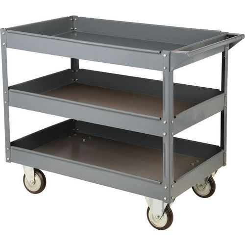 Industrial Metal Trolley 250kg UDL - Manutan.co.uk