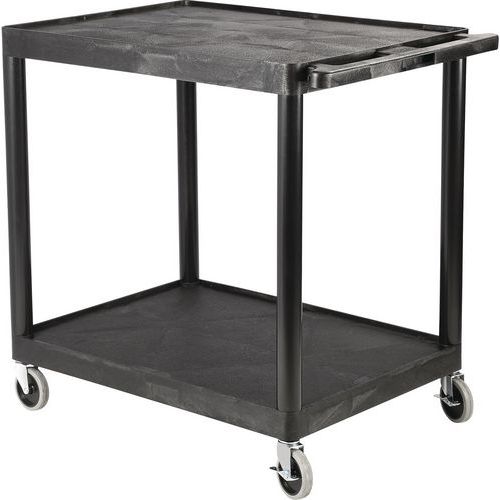 Large Industrial Plastic Tray Trolley - Manutan.co.uk