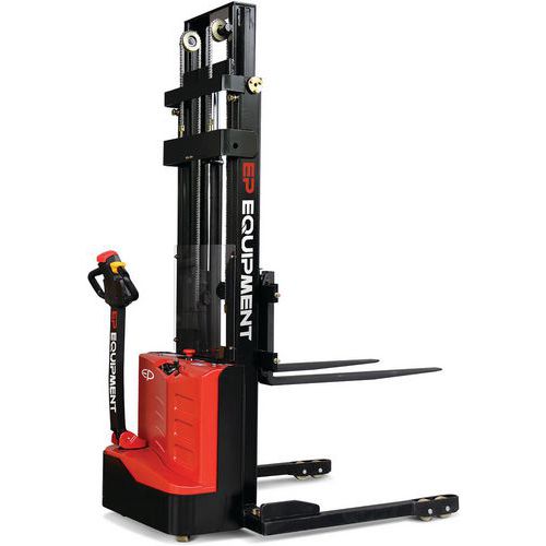 Fully Electric Straddle Stacker Truck | All Pallets Sizes | EP