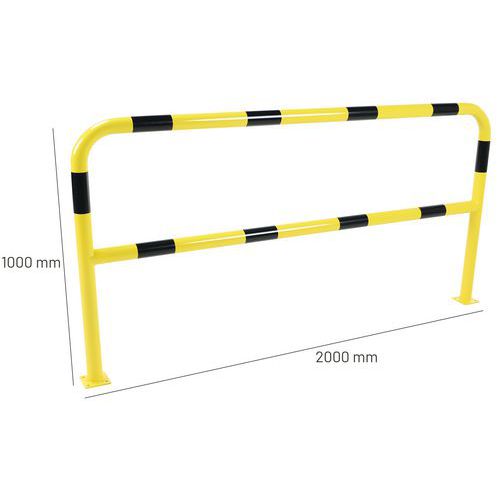 Plate-mounted safety barrier Ø 59 mm | Manutan UK