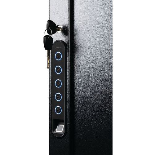 Phoenix Hook Wall Key Safe Box -Electronic Lock & Fingerprint Scanner ...