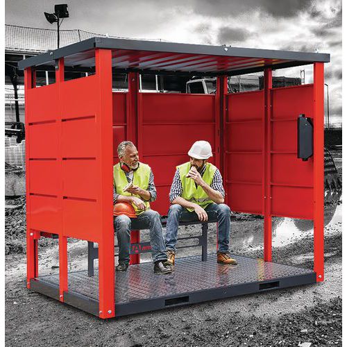 Portable Outdoor Smoking Shelter - Forma-Shelta - Armorgard - Manutan.co.uk