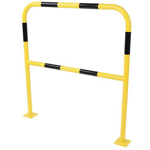 Plate-mounted safety barrier Ø 38 mm | Manutan UK