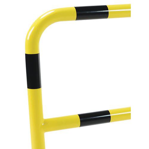 Plate-mounted safety barrier Ø 38 mm | Manutan UK