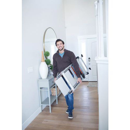 Wide Step Ladder - 2 To 4 Steps - Little Giant Jumbo Step - Manutan.co.uk