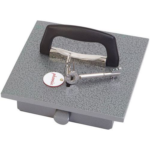 Phoenix Underfloor £10K Security Box Safe - Key Locking - Square Doors ...