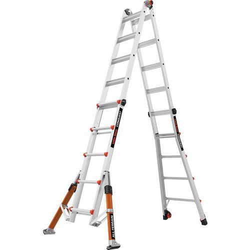 A Frame/Extension Ladder - 4 To 6 Rungs - Little Giant Conquest ...