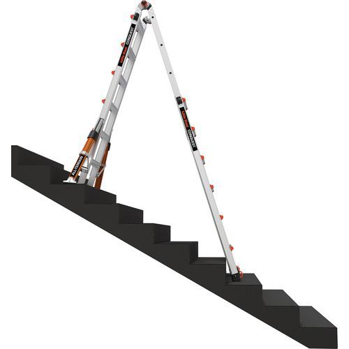 A Frame/Extension Ladder - 4 To 6 Rungs - Little Giant Conquest ...