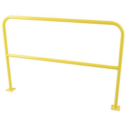 Plate-mounted safety barrier Ø 38 mm | Manutan UK