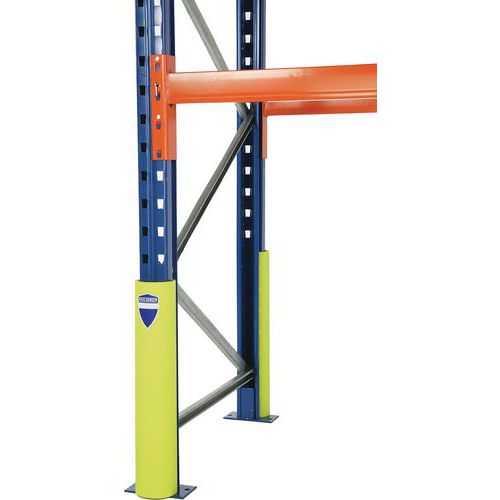 Rack Armour - Yellow Racking Protection Guards - Heavy Duty Barriers ...