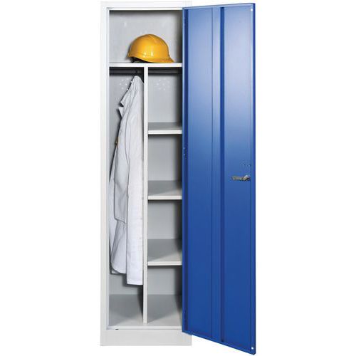 Uniform Locker with Shelves | 1800x450x450mm | Free Delivery | Manutan UK