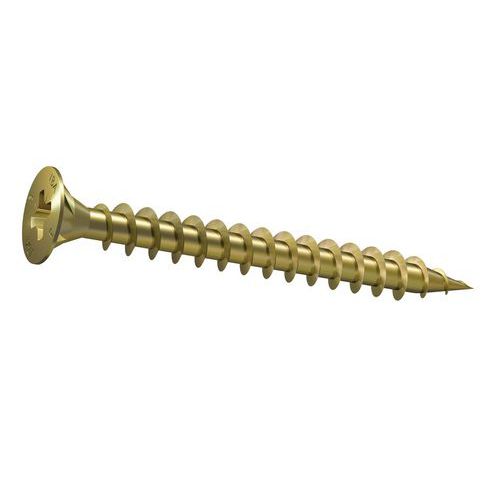 VBA screw - Pozidriv (type Z) - Box of 200 - Fully threaded - GFD ...