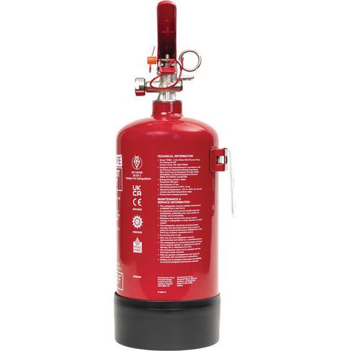 Firechief Red Fluorine/PFAS Free Water Fire Extinguisher Can - 2-9L ...